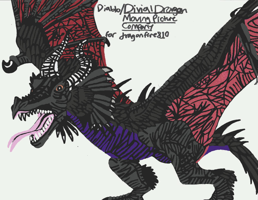Diablo/Devial Dragon by tcr11050 on DeviantArt