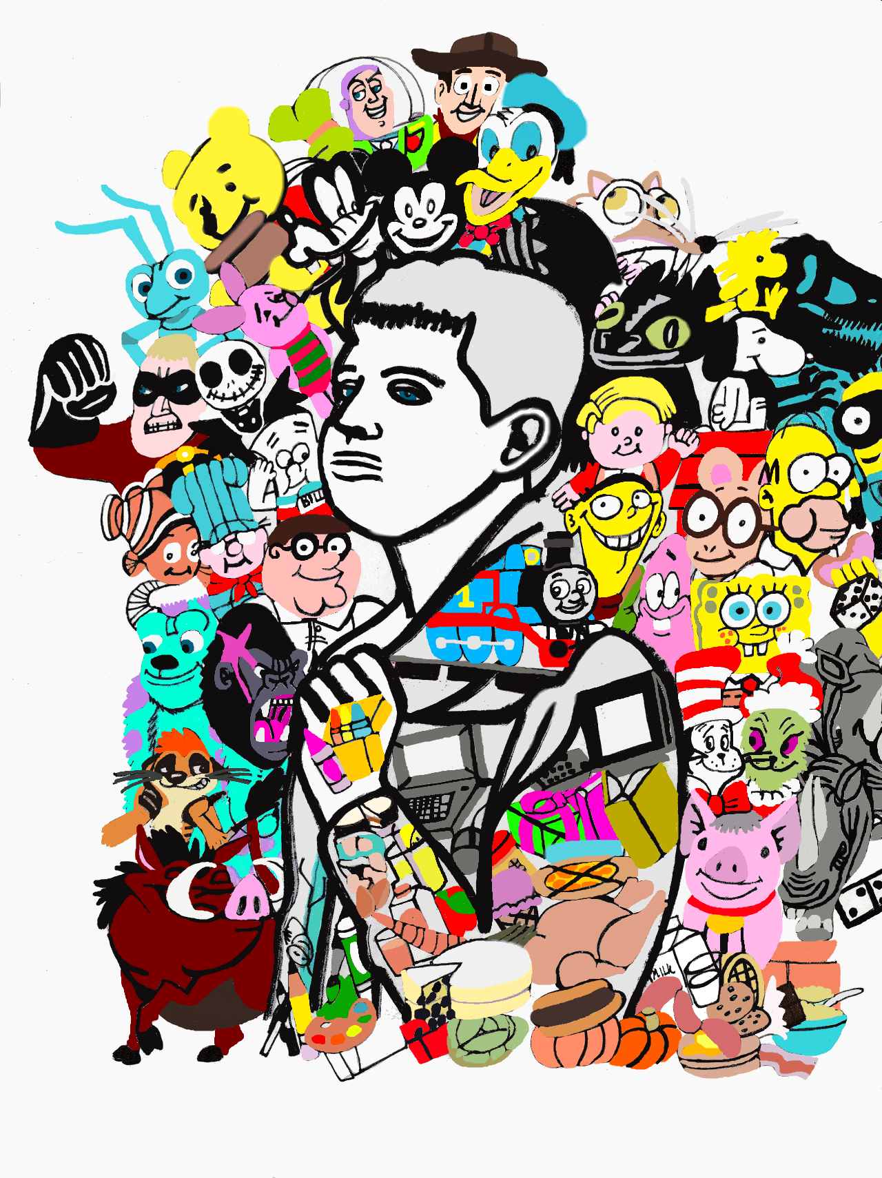 Self Portrait Collage/Compilation by tcr11050 on DeviantArt