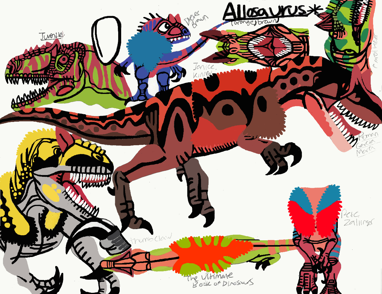 Allosaurus 4 by tcr11050 on DeviantArt