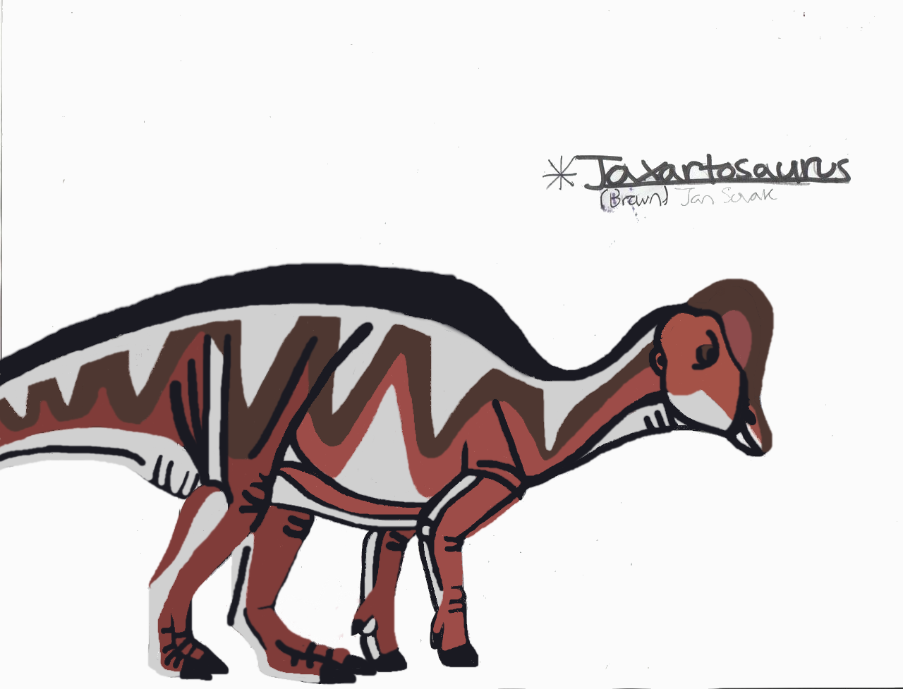 Jaxartosaurus 4 by tcr11050 on DeviantArt