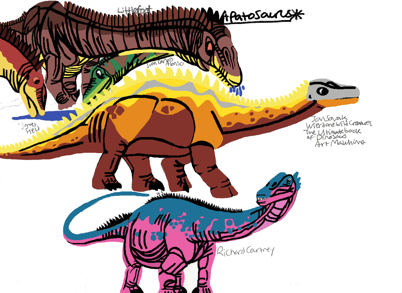 Apatosaurus 3 by tcr11050 on DeviantArt