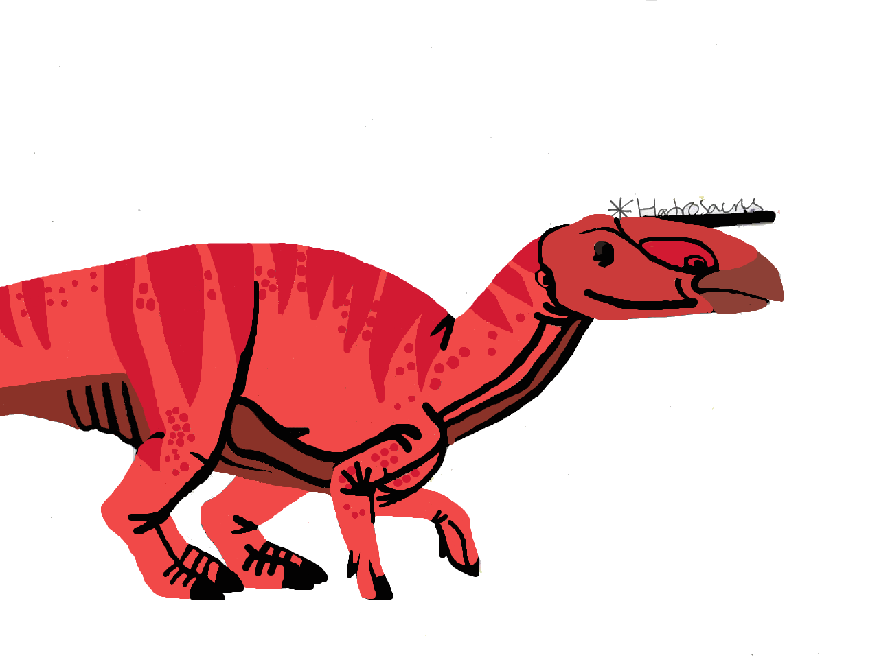 Hadrosaurus 2 by tcr11050 on DeviantArt