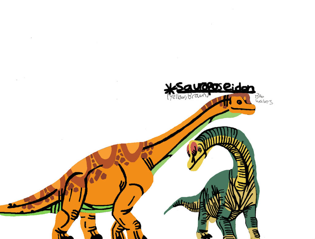 Sauroposeidon 3 by tcr11050 on DeviantArt
