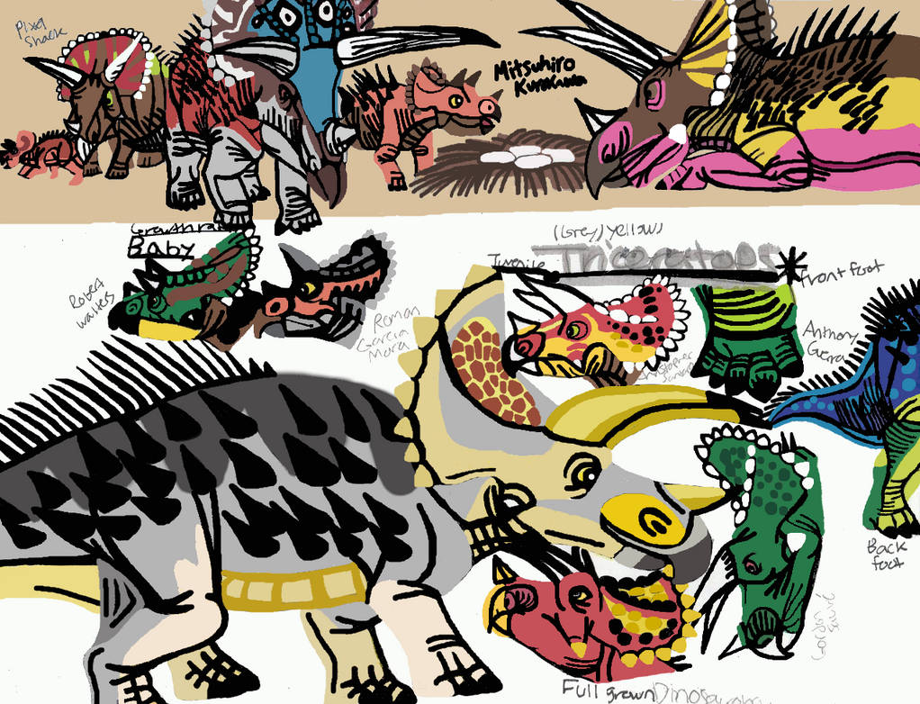 Triceratops 3 by tcr11050 on DeviantArt