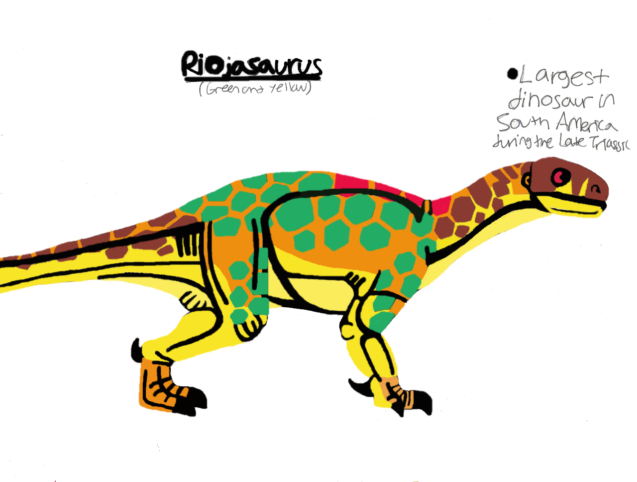 Jurassic Park Riojasaurus