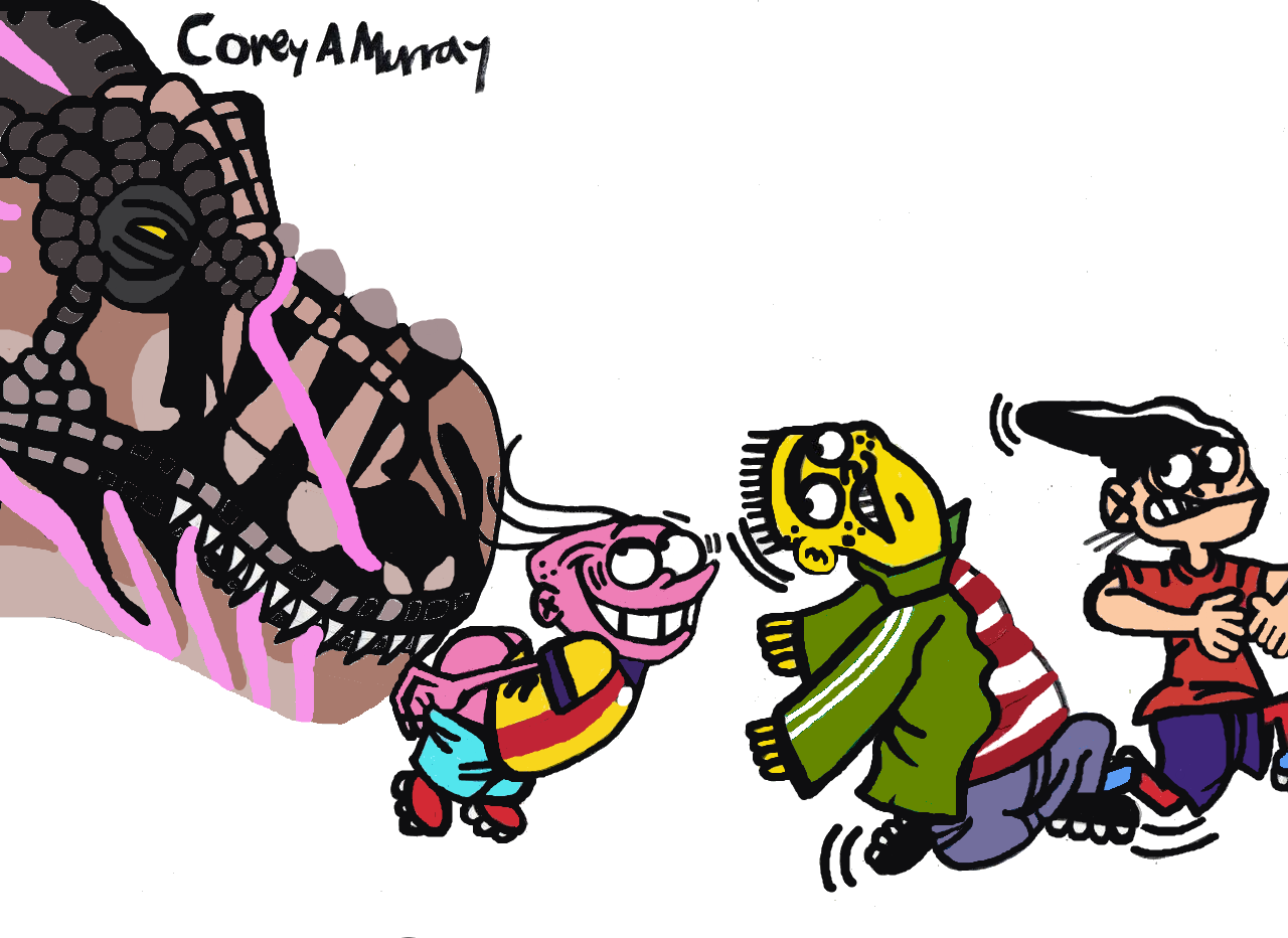 The Eds meet Rexy/Roberta by tcr11050 on DeviantArt