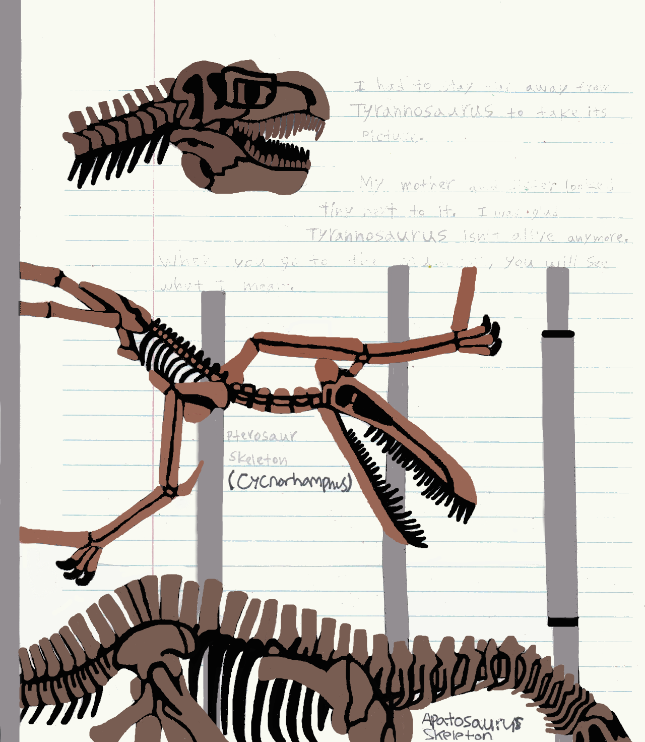 My Visit to the Dinosaurs Illustration 17 by tcr11050 on DeviantArt