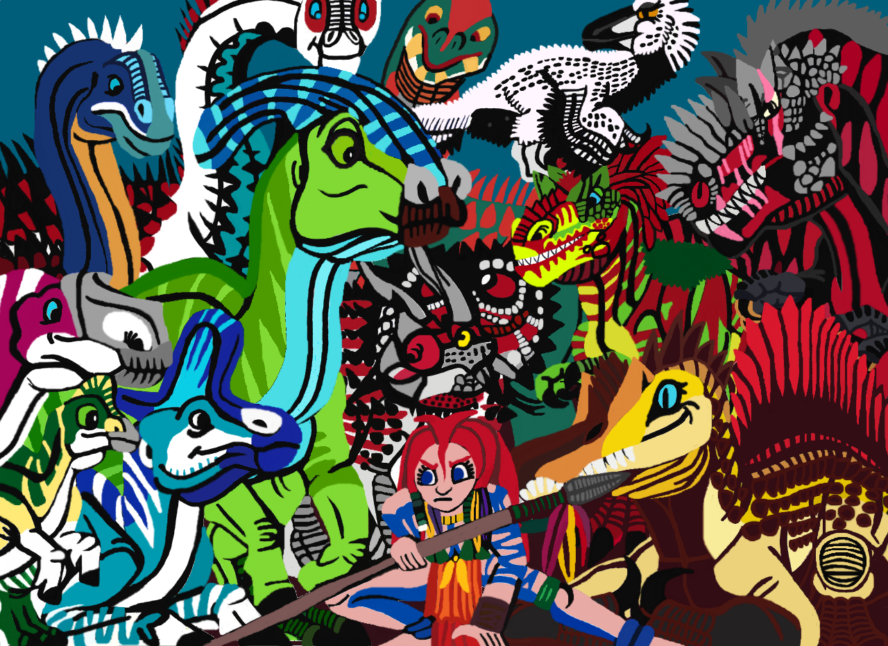Dinos Tales Group Shot Poster by tcr11050 on DeviantArt