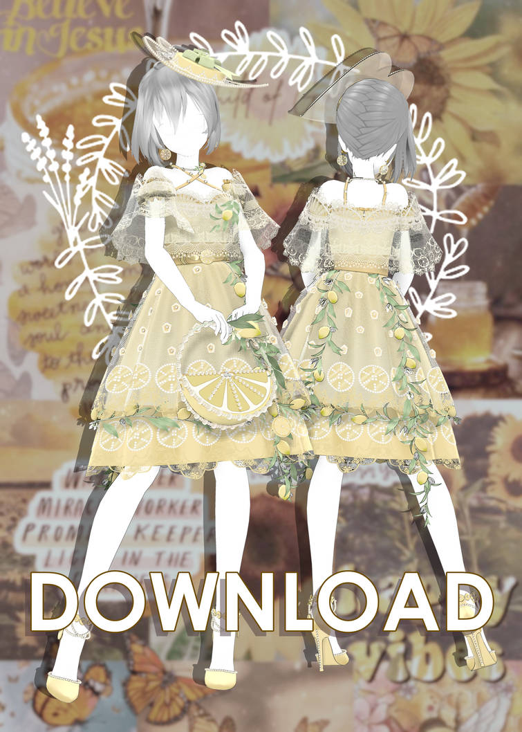 |MMD DL| Hoeny Lemon |Outfit| by yukiyame on DeviantArt