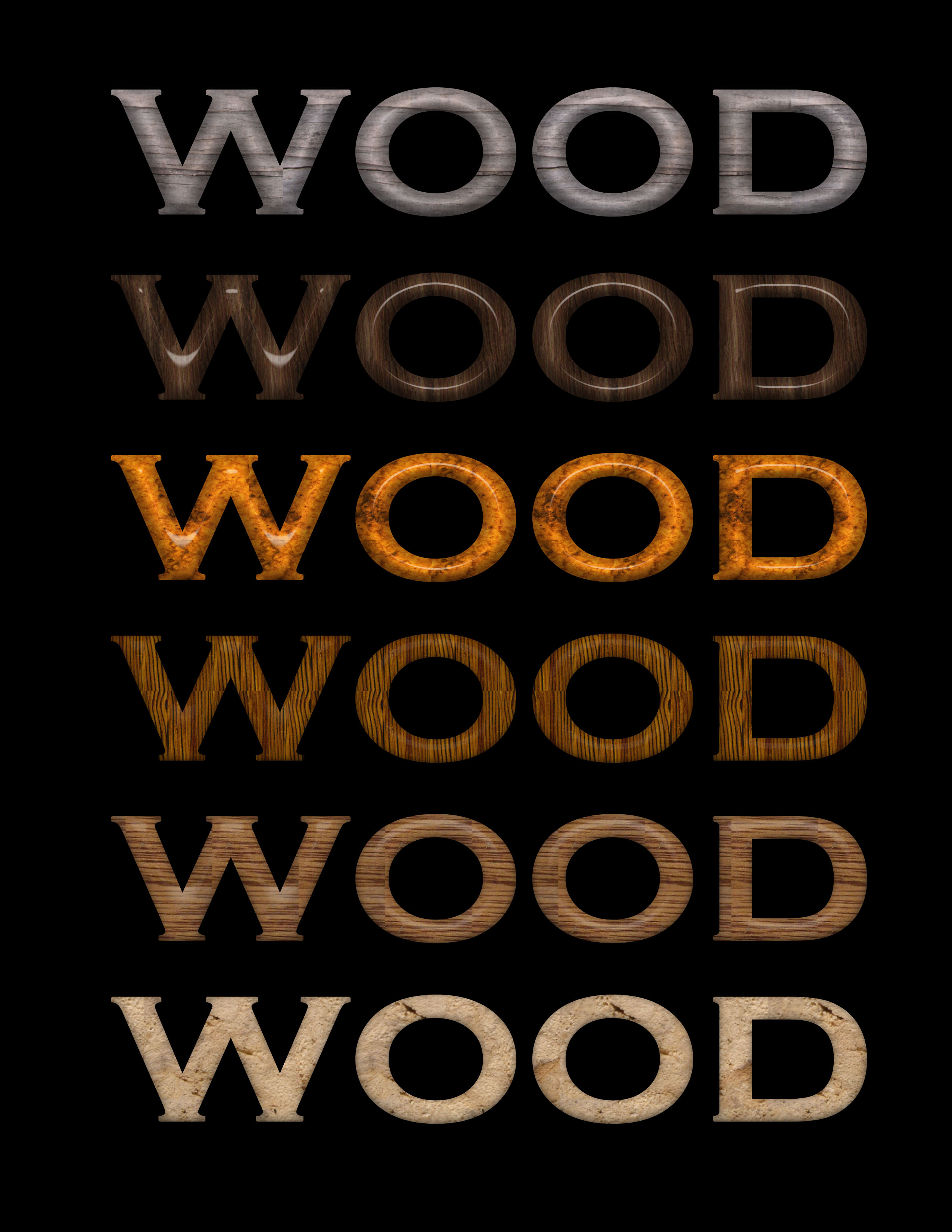 Wood Styles by Outraejss on DeviantArt