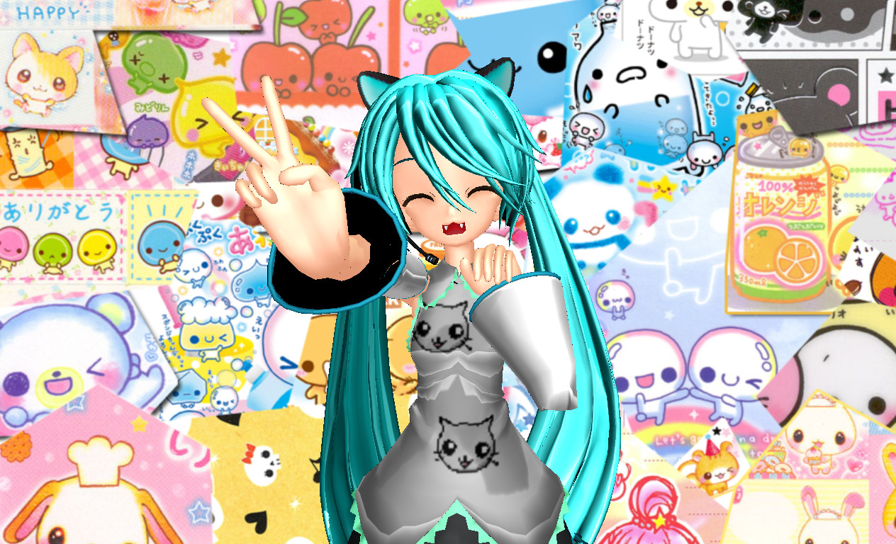 MMD Kitty Cat Animasa Miku by Sucaloid321 on DeviantArt