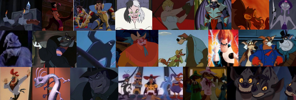 My Favorite Disney Villains by EmilyDfan on DeviantArt