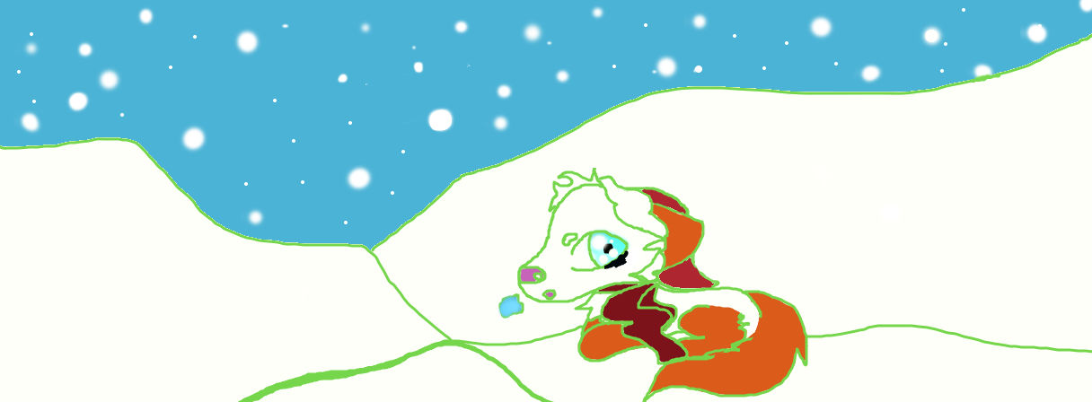 Snow Dog by Cute-kitty9 on DeviantArt