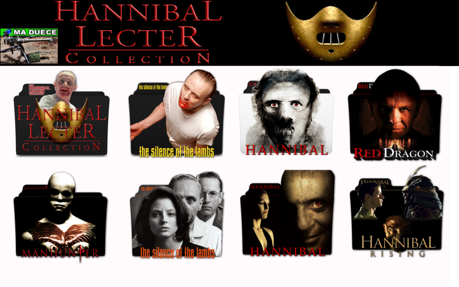The Hannibal Lecter Collection by maduece5090 on DeviantArt