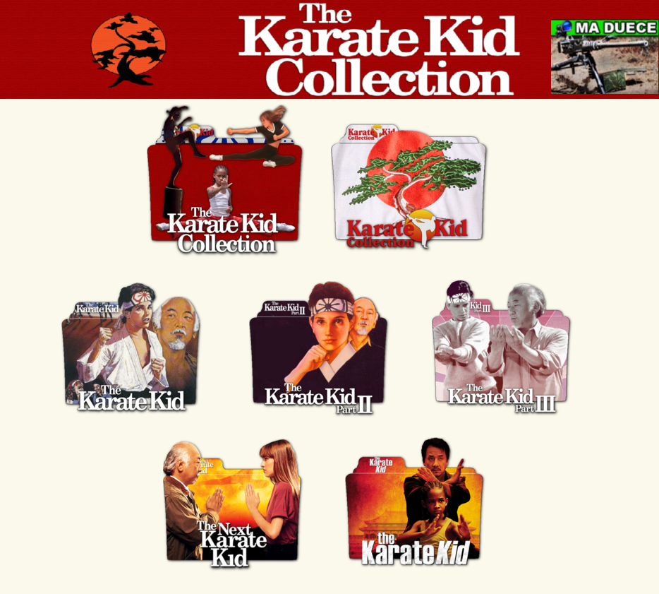 The Karate Kid Collection by maduece5090 on DeviantArt