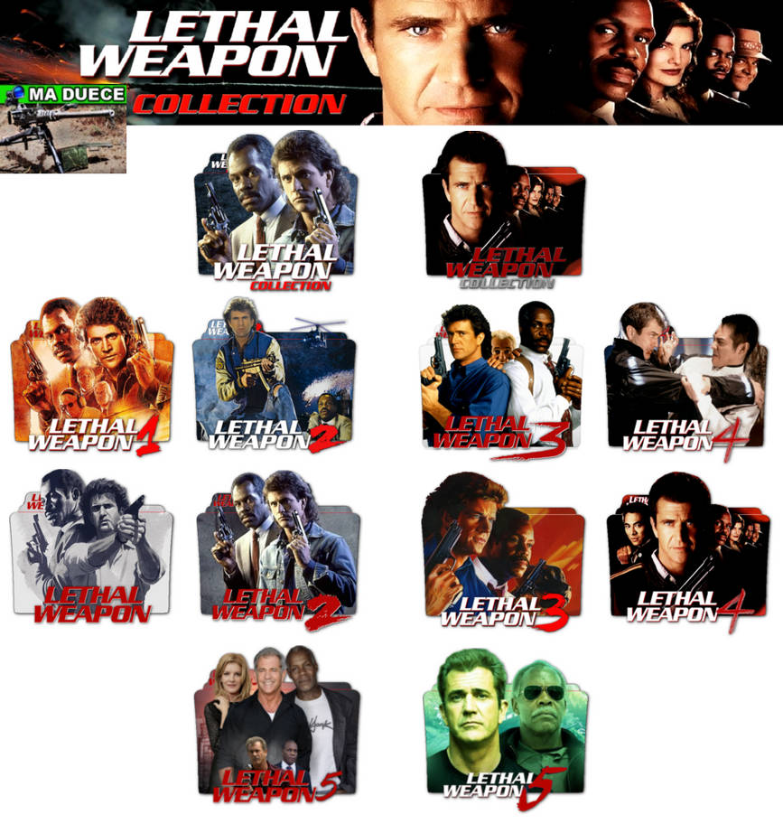 Lethal Weapon Collection by maduece5090 on DeviantArt