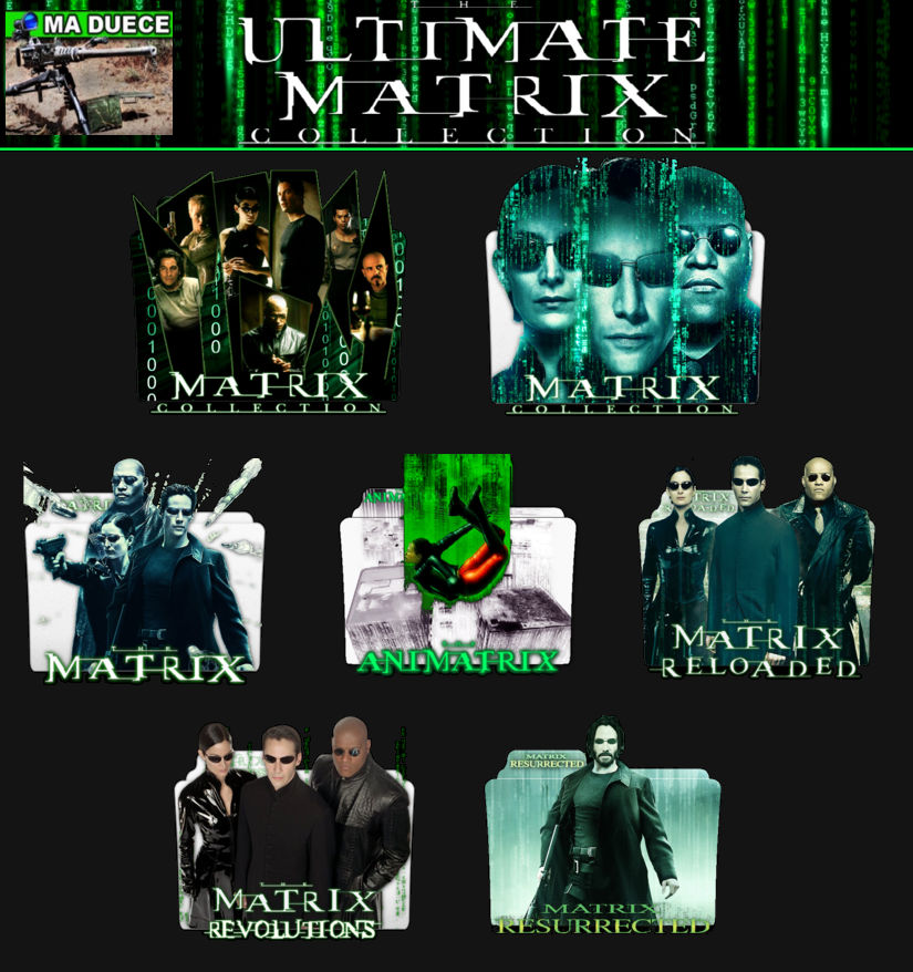 The Matrix Collection by maduece5090 on DeviantArt