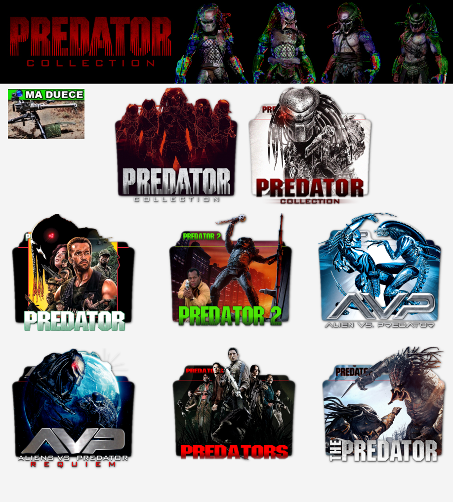 Predator Movie Collection by maduece5090 on DeviantArt