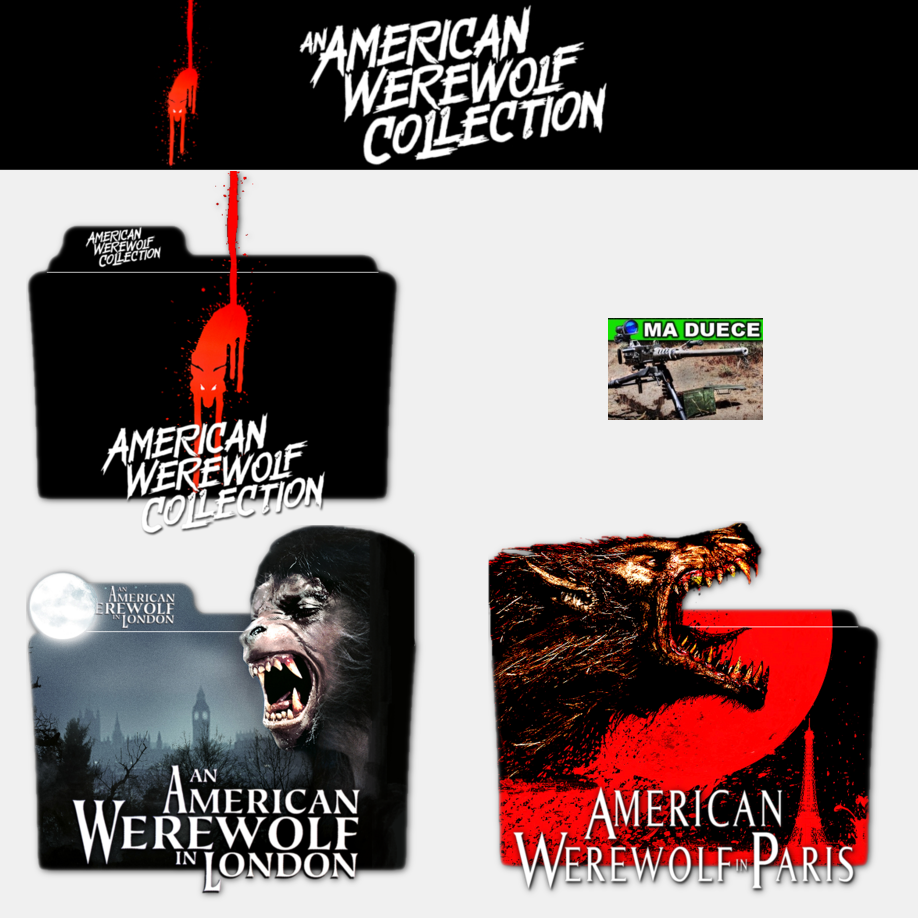 American Werewolf Collection by maduece5090 on DeviantArt