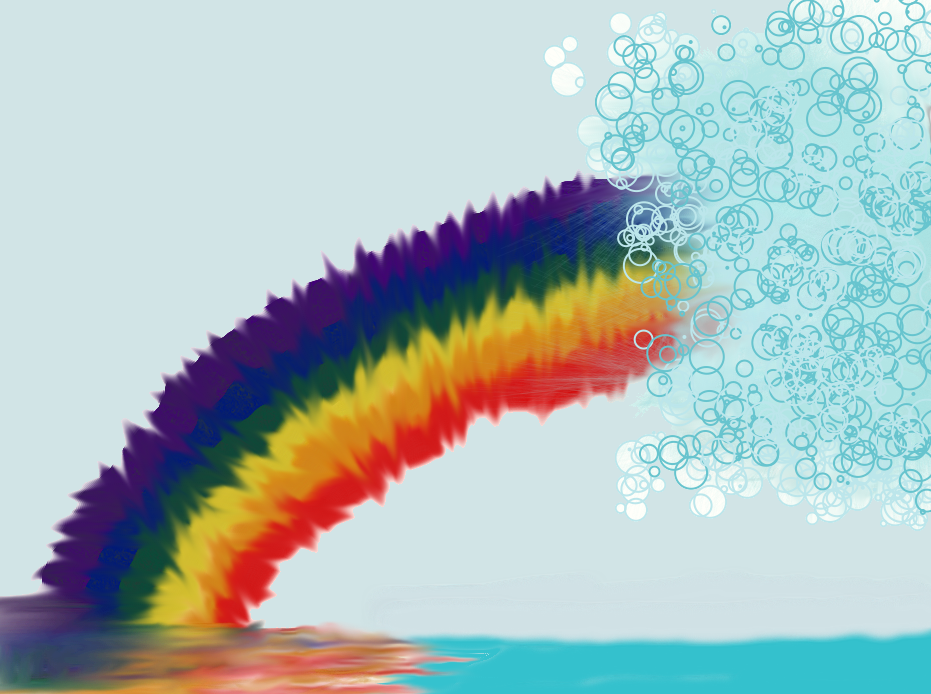 Rainbow Vomit by jijikit on DeviantArt
