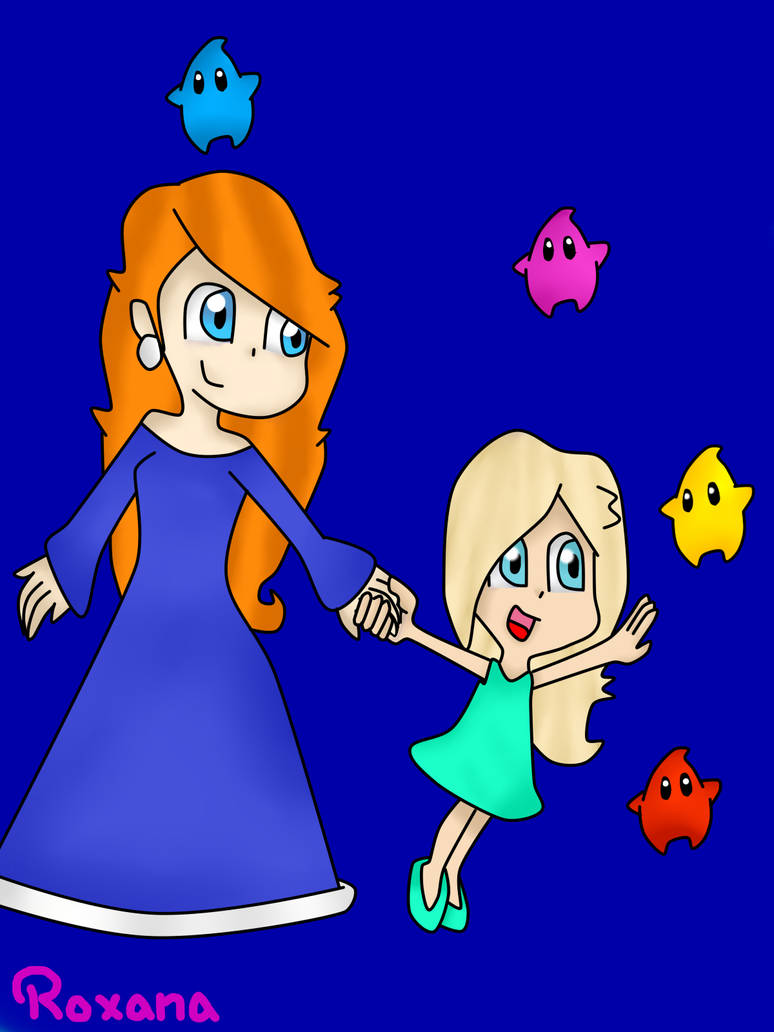 Rosalina Y Su Mama By Roxymariogirlfan On Deviantart