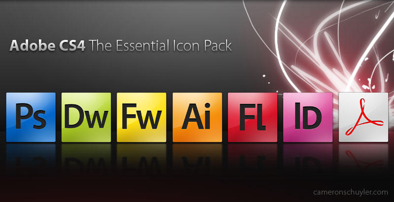 Adobe CS4 Icon Pack Essentials by Cameron-Schuyler on DeviantArt
