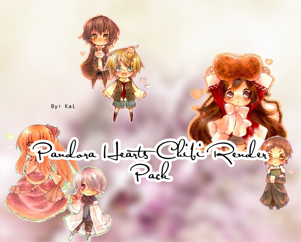 Pandora Hearts Chibi Render Pack by Kai-4giveness on DeviantArt