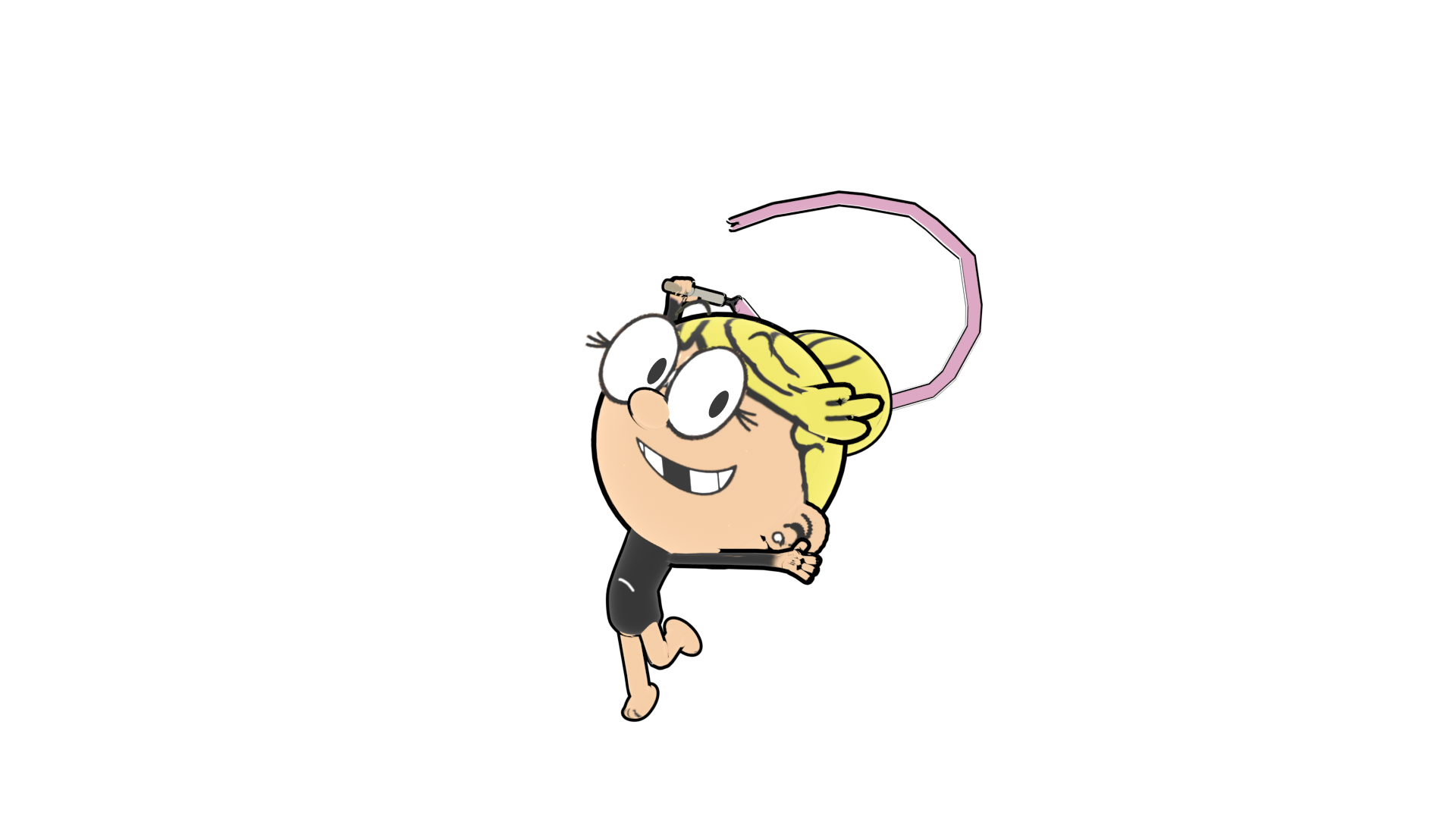 Ribbon Dance Lola 3d Model Blender By Coolbeanslollol On Deviantart