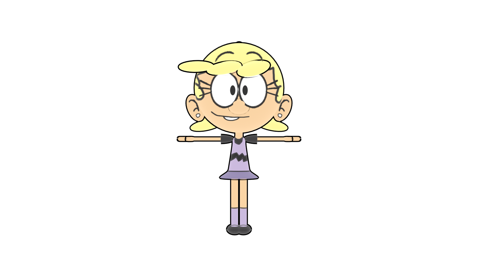 Lily Loud (older) 3d model (blender) by coolbeanslollol on DeviantArt