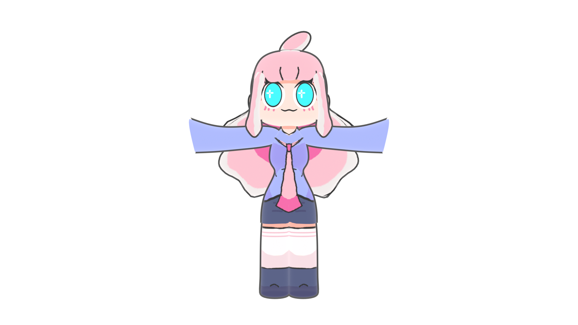 Cloud (FNF) 3d model (blender) by coolbeanslollol on DeviantArt