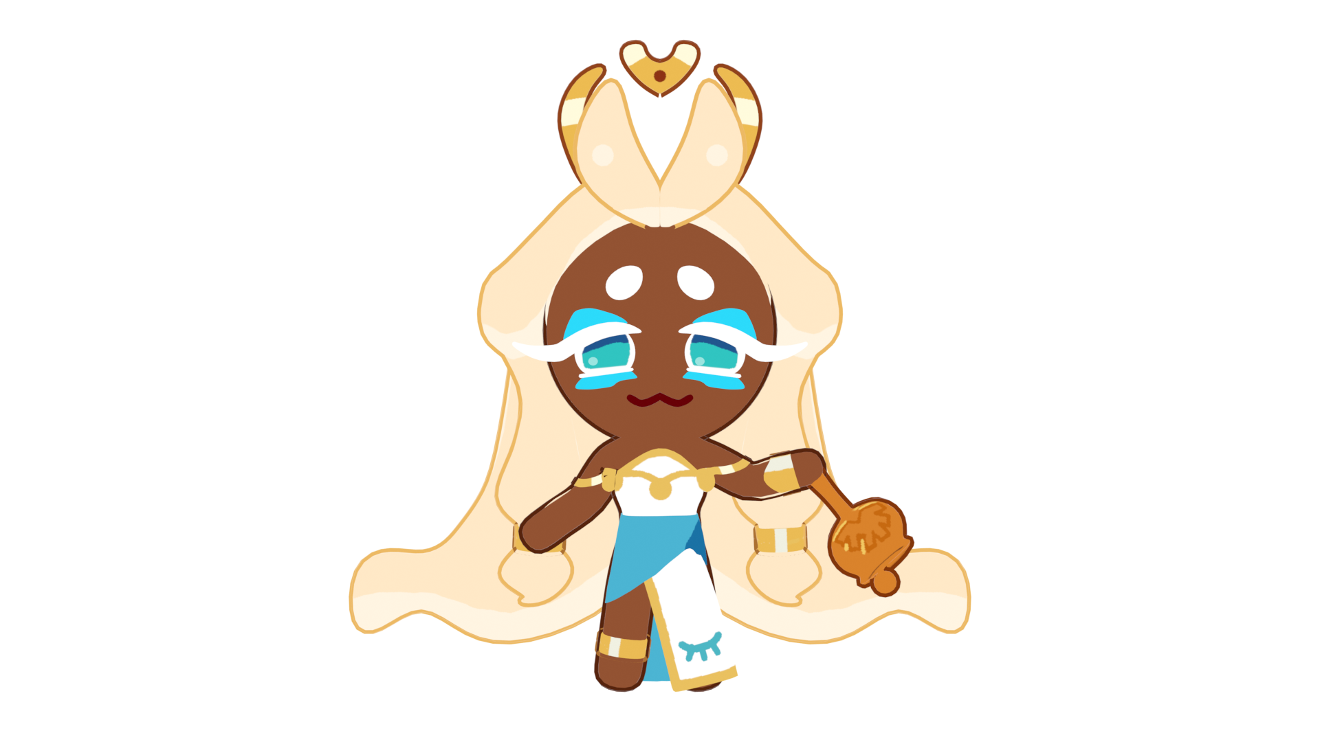 Mozzarella Cookie 3d model (Blender) by coolbeanslollol on DeviantArt