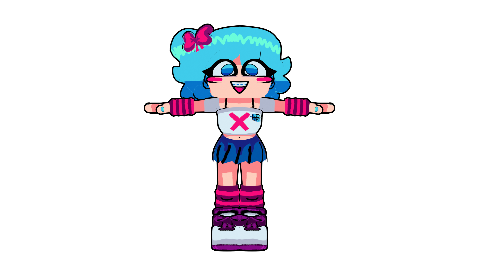 FNF Miko 3d model (Blender) by coolbeanslollol on DeviantArt FNF Miko 3d model (Blender) by coolbeanslollol on DeviantArt