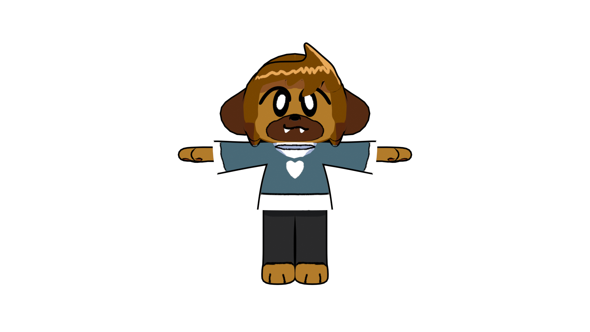 Coco (FNF) 3d model (blender) by coolbeanslollol on DeviantArt