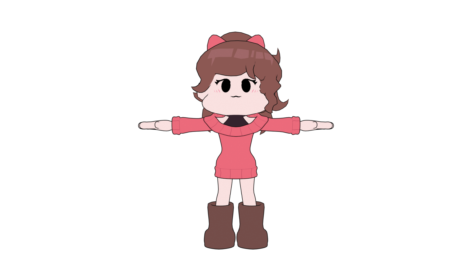 Soft GF (FBX and Sfm) (orignal by Utu-Nui) by coolbeanslollol on DeviantArt