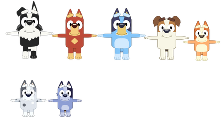 Bluey on Bluey-FC - DeviantArt