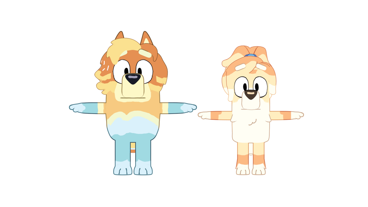 Radley and Frisky 3d model (Blender) by coolbeanslollol on DeviantArt
