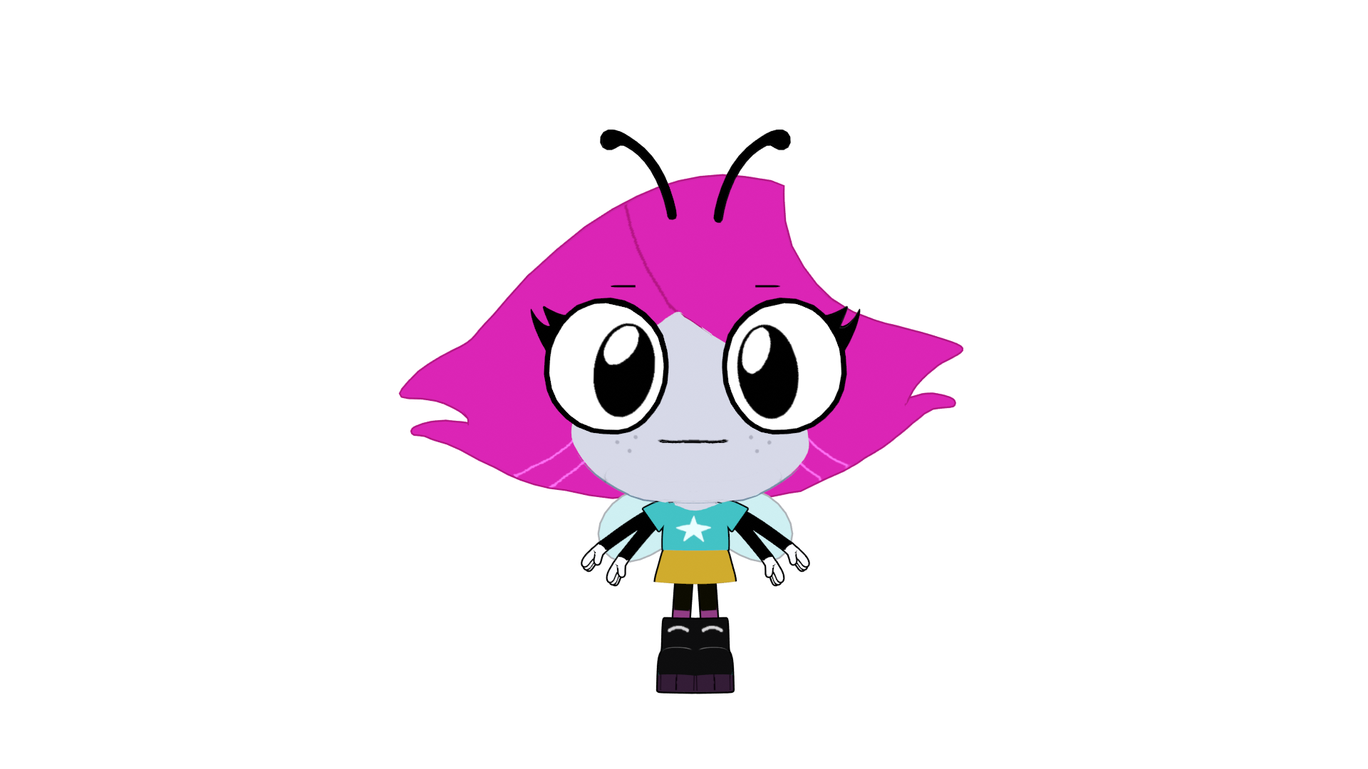Chibi Maggie Pesky 3d Model (Blender) by coolbeanslollol on DeviantArt