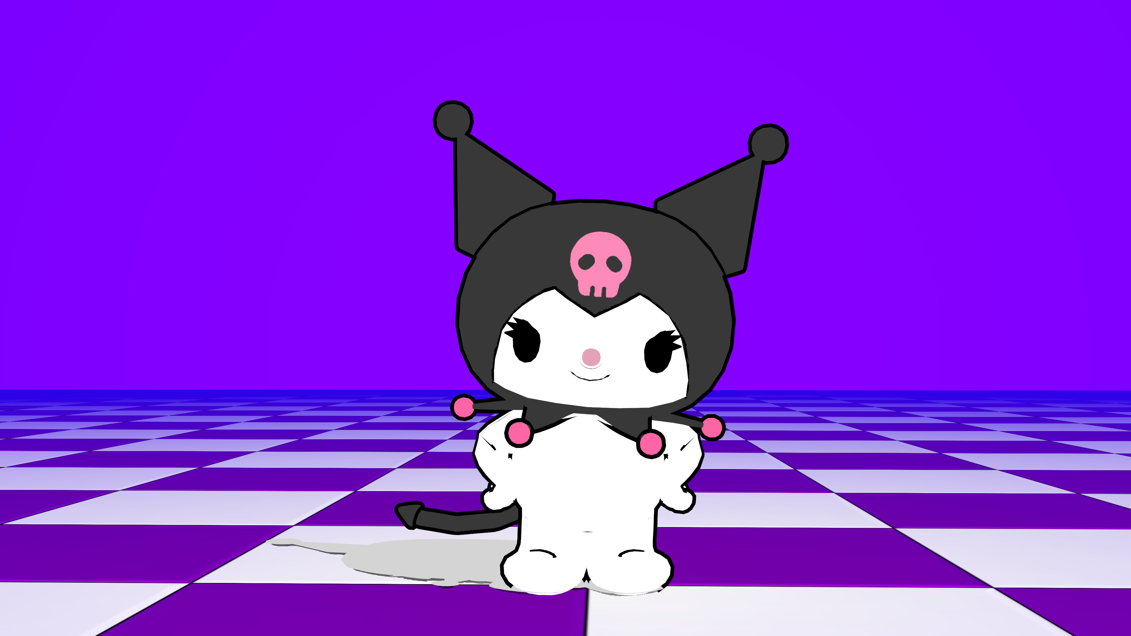 (MMD DL) Kuromi by coolbeanslollol on DeviantArt