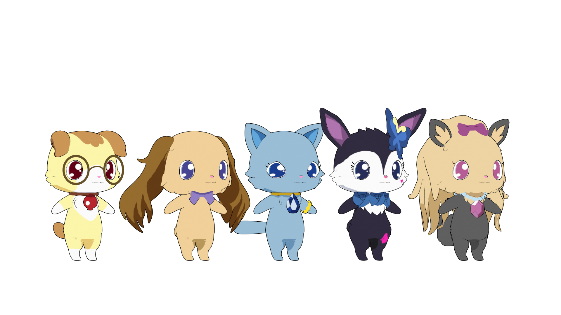Jewelpet Model Pack 3 by coolbeanslollol on DeviantArt