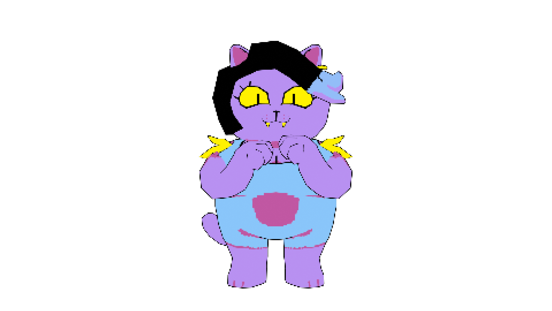 Catty 3d Model (Blender) by coolbeanslollol on DeviantArt