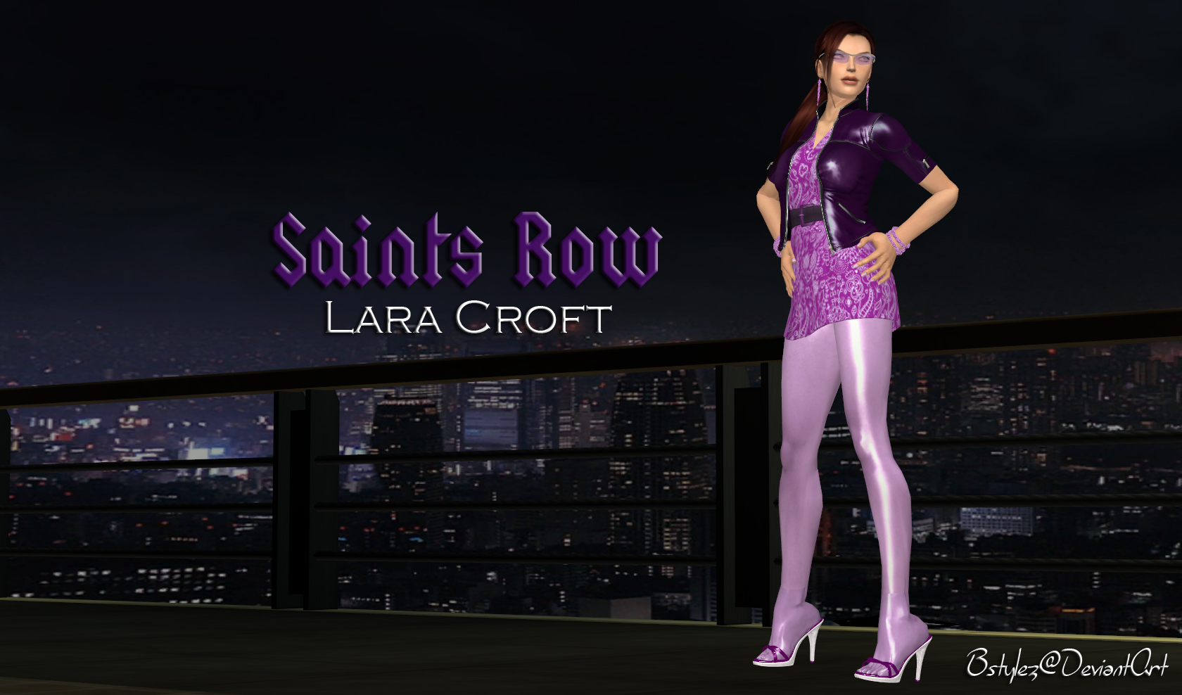 Saints Row 3 Lara Croft (Re-Updated 2 XPS) by bstylez on DeviantArt