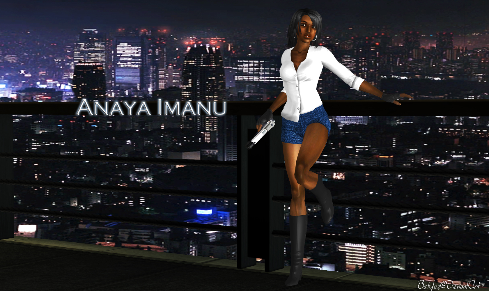 Anaya Imanu Casual Shorts by bstylez on DeviantArt