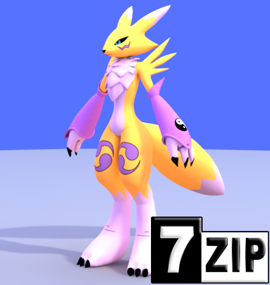 Renamon (Restauracion) (WIP) by Aurelio-hl2 on DeviantArt