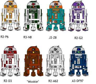 Astromech Varients2 by infinitedynamics on DeviantArt