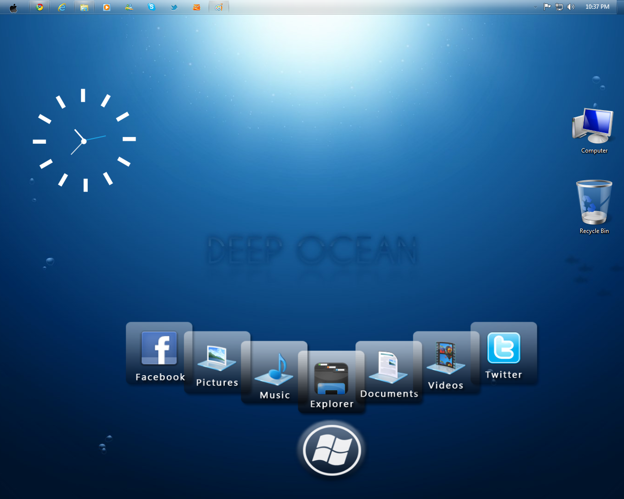 Longhorn Inspired Start Menu by Kaps1991 on DeviantArt