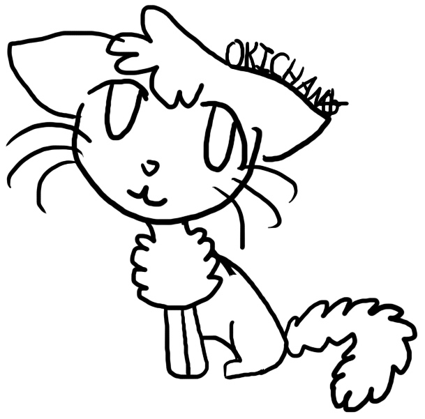 Chibi Kitty Base 1 By Oki The Awesome 123 On Deviantart