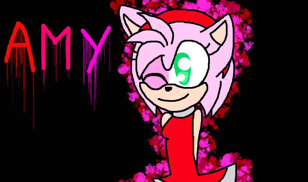 Amy Rose The Hedgehog by RandomWorld123 on DeviantArt