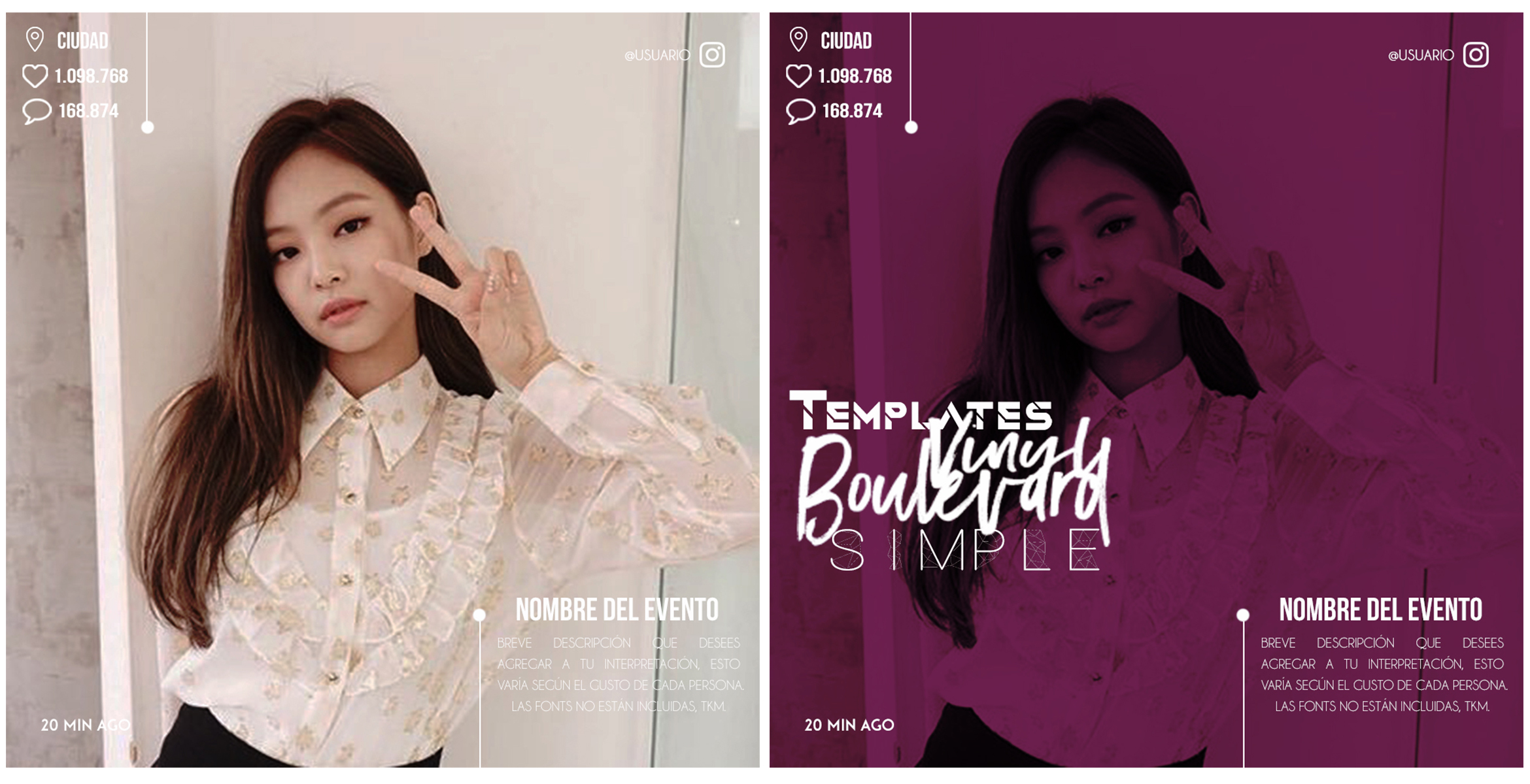 Template, Simple by Vinilboulevard on DeviantArt