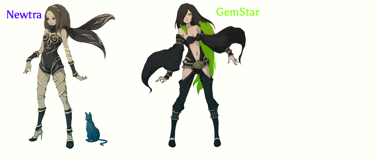 Newtra and GemStar Gravity Rush OC/ Marvel OC by diana5648 on DeviantArt