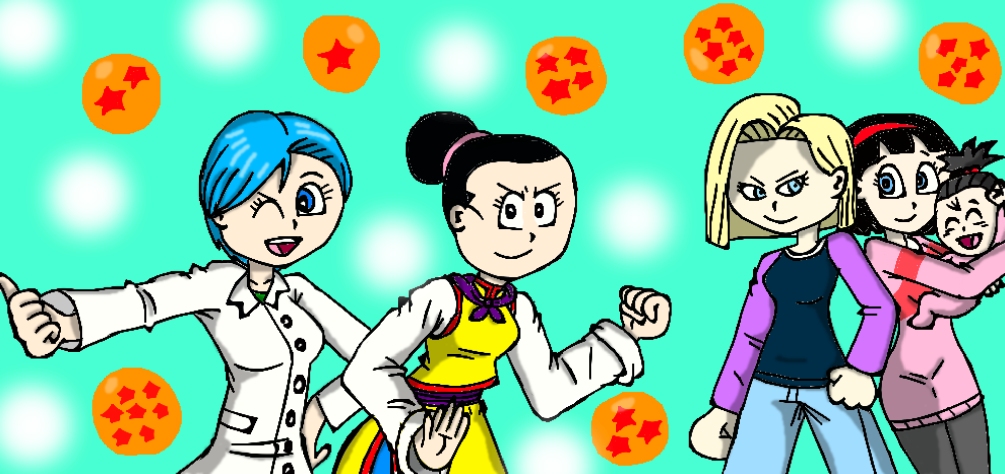 The Women of Dragon Ball by conyeje8050 on DeviantArt